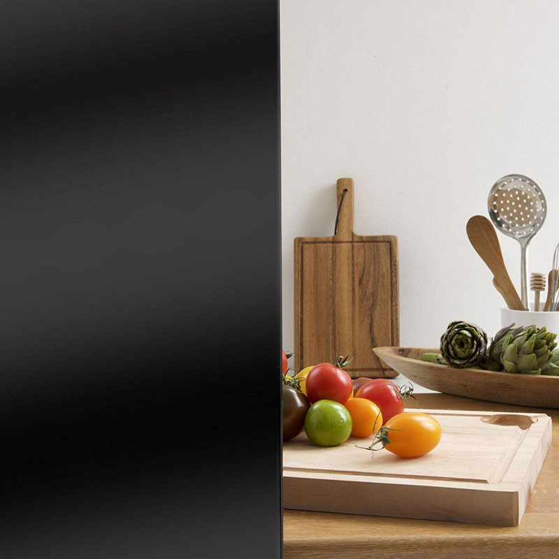 Verre laqué Noir sur mesure - Toutverre