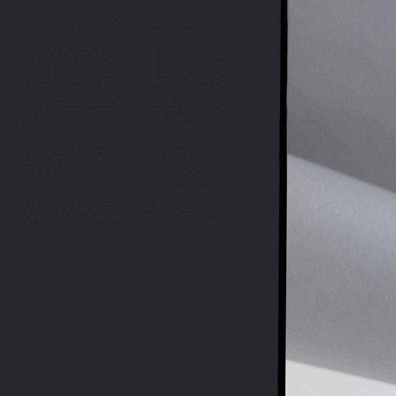 Verre Trempé Laqué Noir - Toutverre